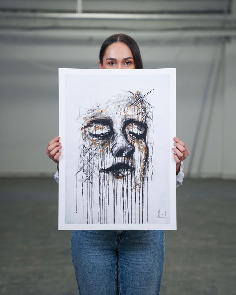 Melted Print | AJ Laird Art