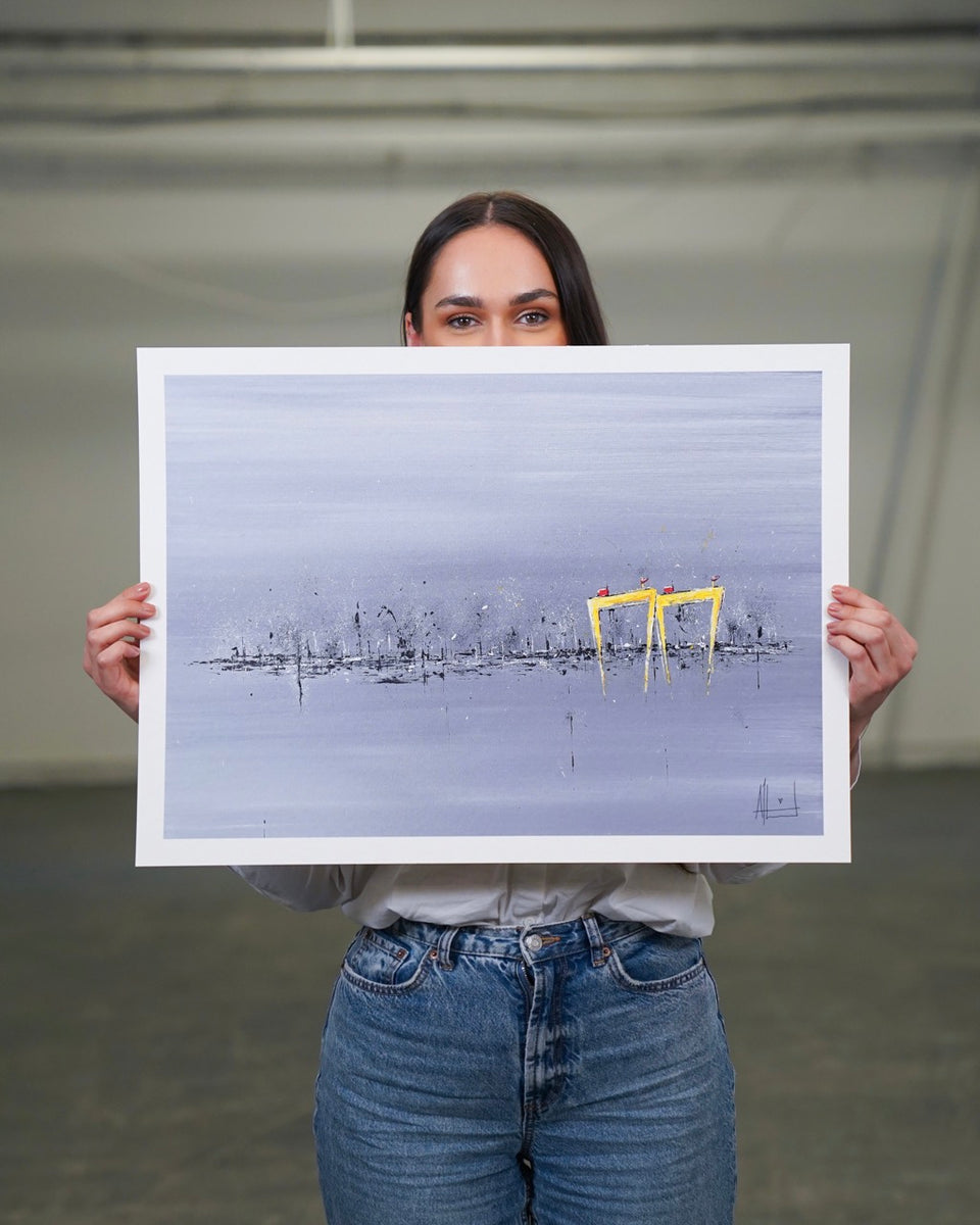 Samson & Goliath Print | AJ Laird Art